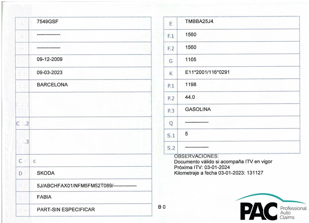 DOCUMENTE MASINI NEINMATRICULATE IN ROMANIA – PAC – Inmatriculari Brasov